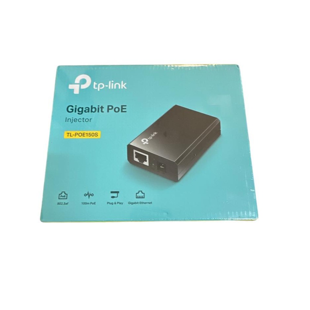 New Gigabit PoE Injector TL-POE150S - Own4Less